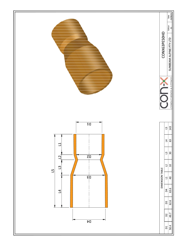 Datasheets – Adaptors – Con-X